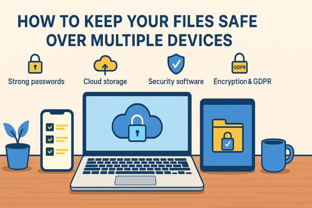 How To Keep Your Files Safe Over Multiple Devices | The Leisure Society